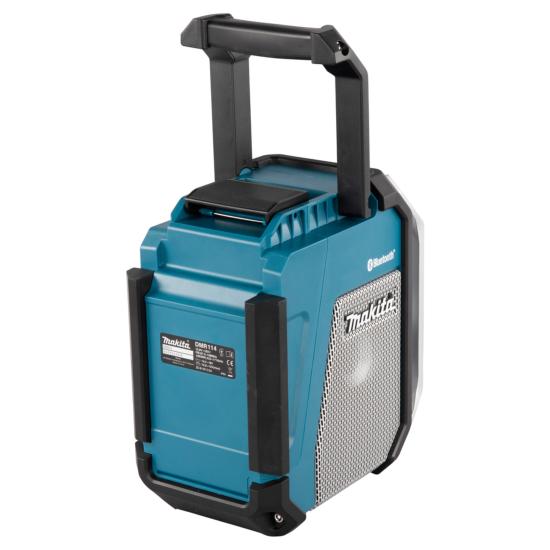 Radio de chantier Makita DMR114 son haute qualité Bluetooth | Castor Bleu